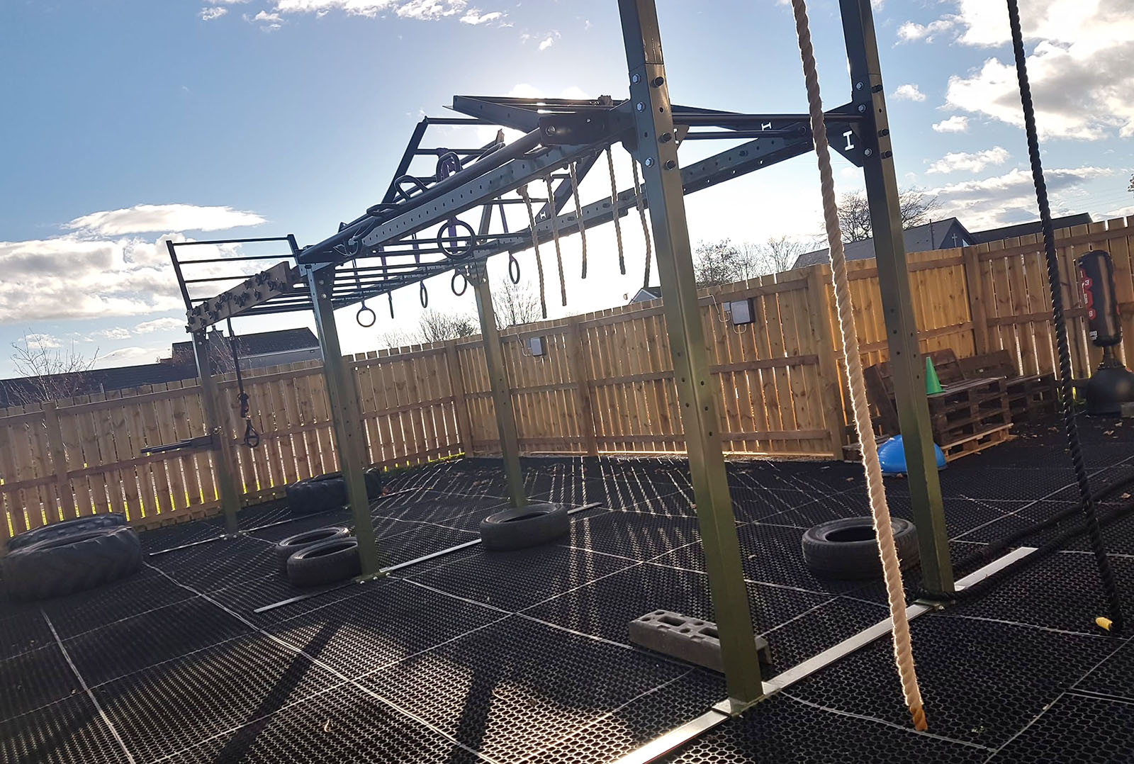 Outdoor Rig and Functional Training Area - The Axis Centre